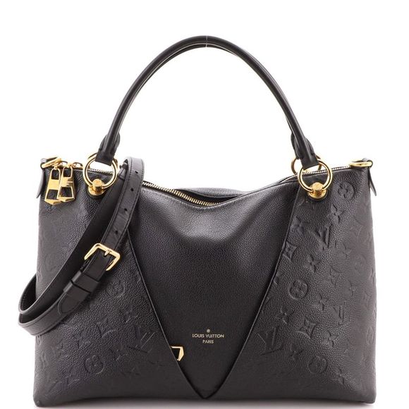 Louis Vuitton | Bags | Louis Vuitton V Tote Monogram Empreinte Leather ...